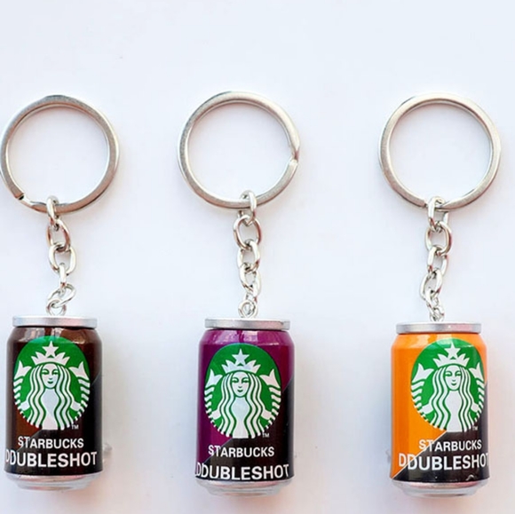 Accessories | Starbucks Simulation Canned Keychain | Poshmark